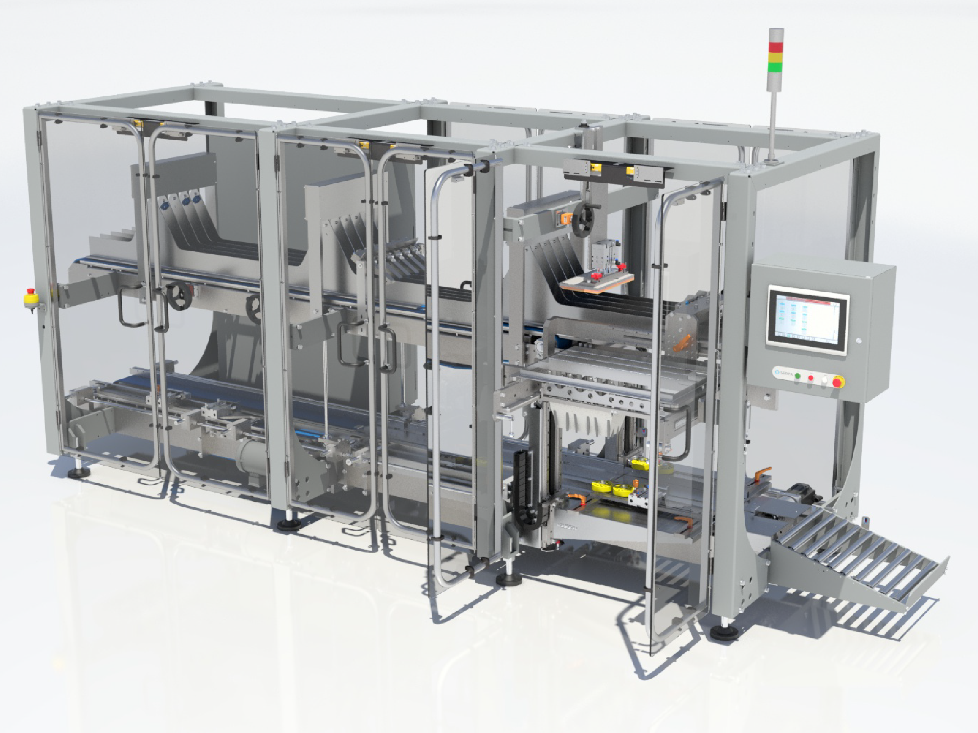 Wrap Around Case Packer - Case & Tray Packer - P220 | Serpa Packaging ...